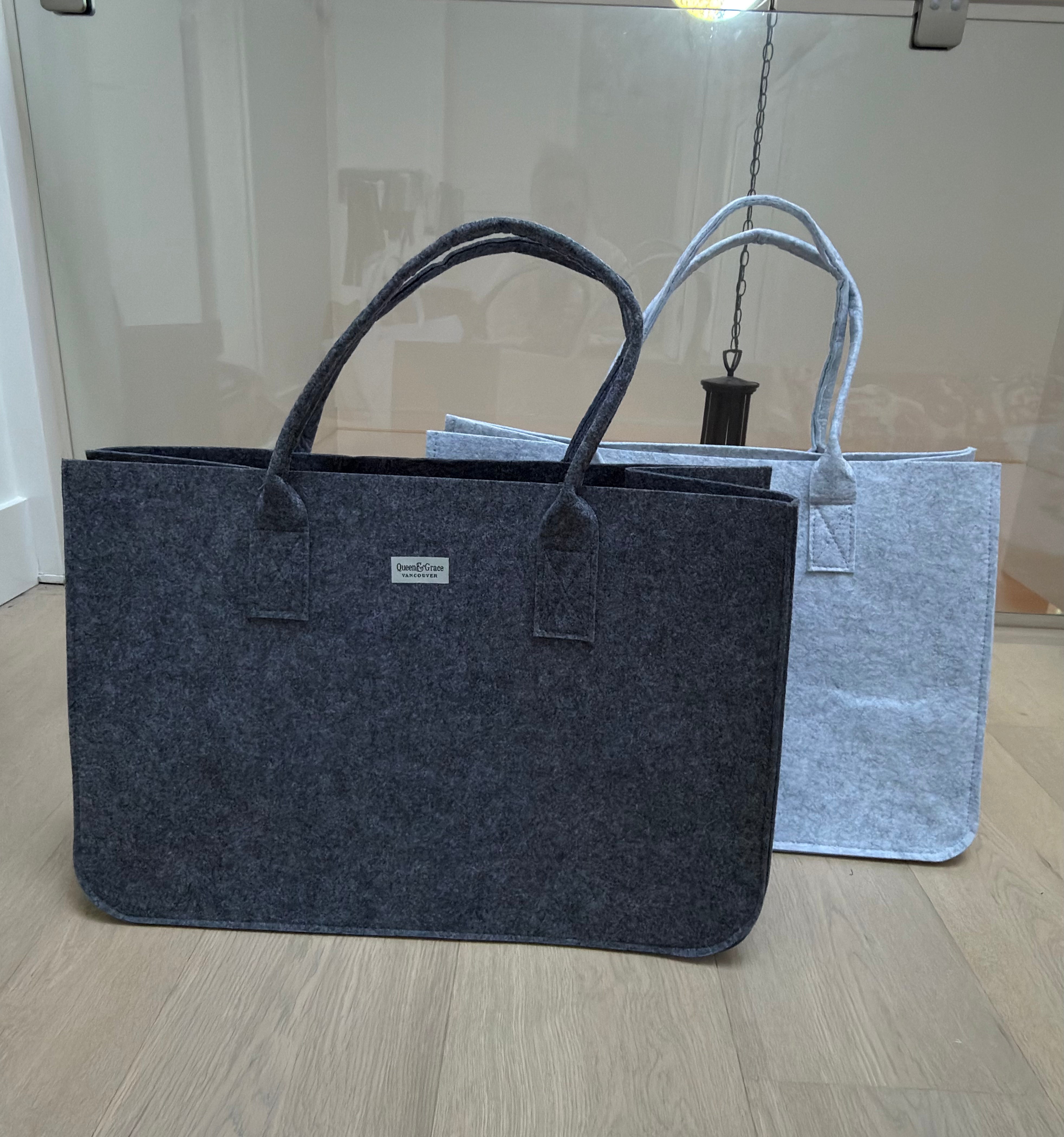 Felt Totes – QUEEN & GRACE