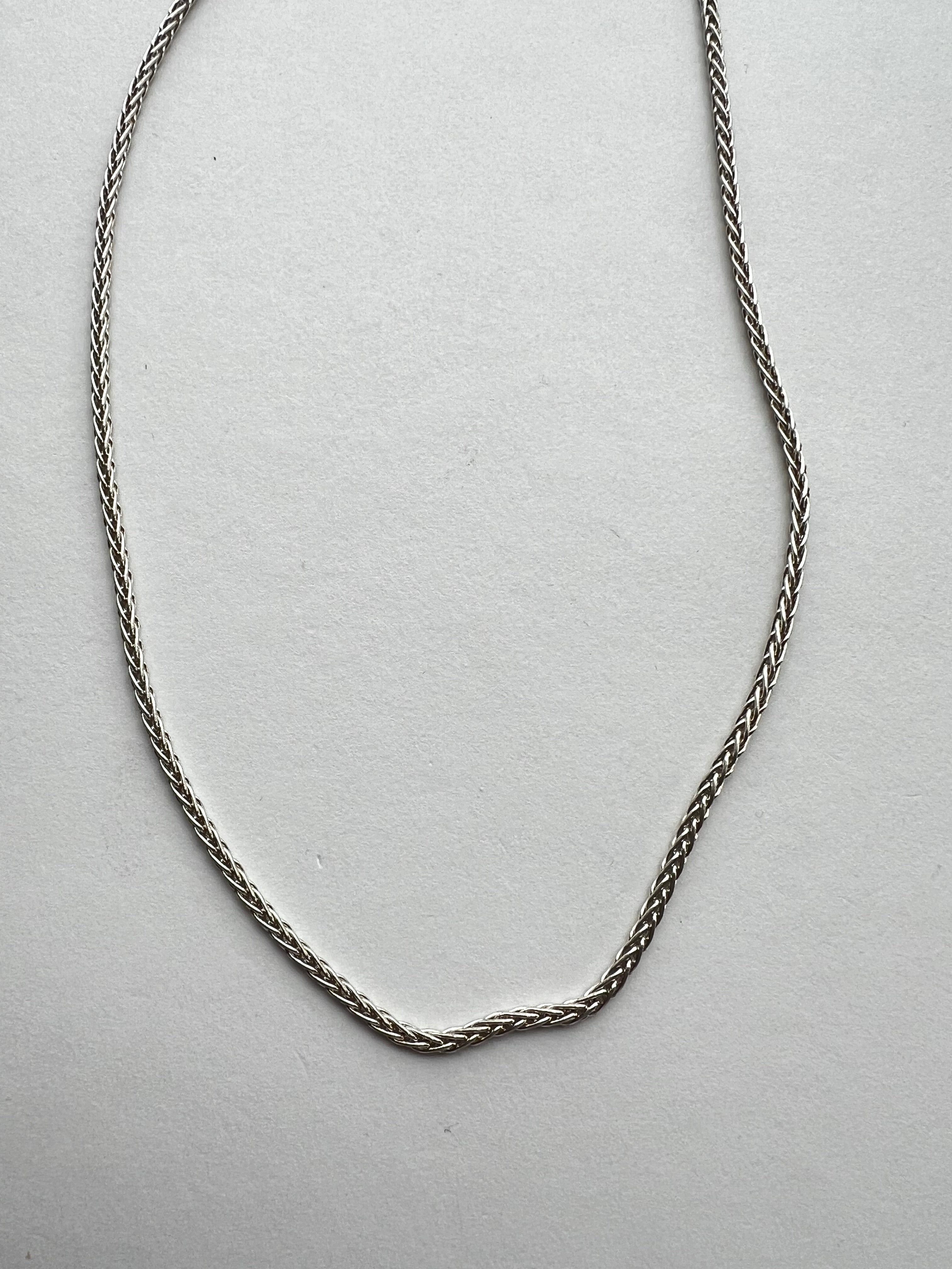 Silver Chain | Spiga – QUEEN & GRACE