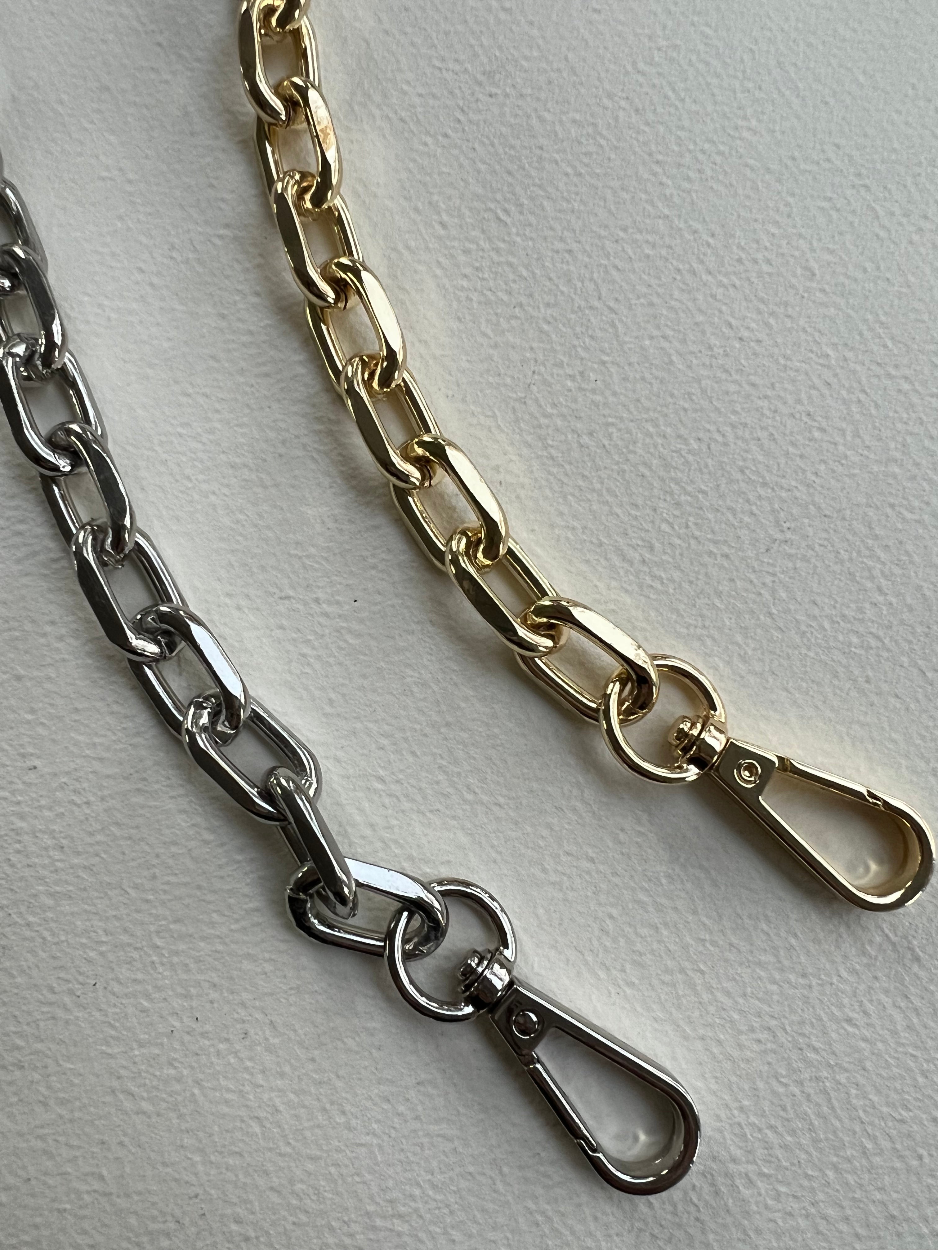 Chunky Metal Purse Strap from Italy – QUEEN & GRACE
